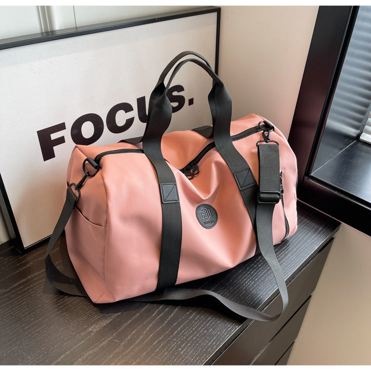 Gym Bag/Stylish Large Capacity Gym Bag with Shoe Compartment | Wazzi's Wear