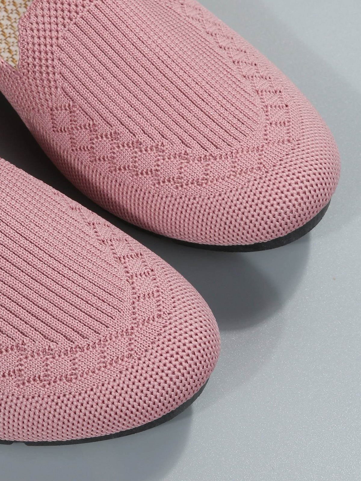 Pink Closed Toe Slip-On Loafers | Wazzi's Wear